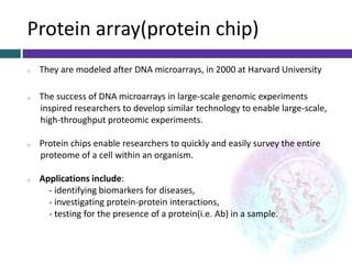 Techniques in proteomics | PPTX