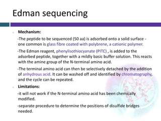 Techniques in proteomics | PPTX
