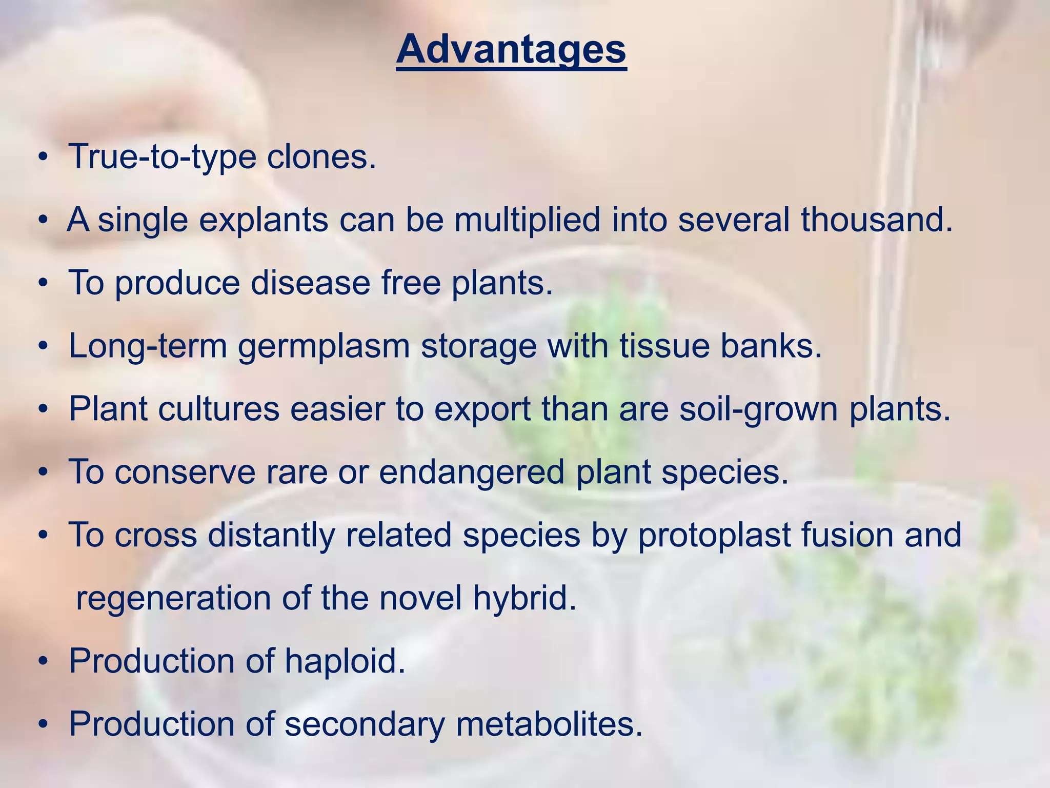 Basic Aspects of Plant Tissue Culture by Dr. Manoj Kakpure | PPTX