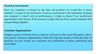 Techniques in Python for Predicting and Analysing Buying Behaviour | PPT