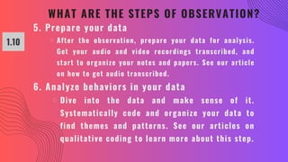 Techniques in Research - Projective, Interview, Observation by Dr ...