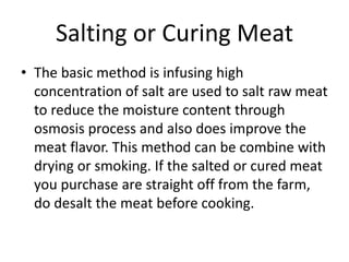 techniques in storing meat.pptx