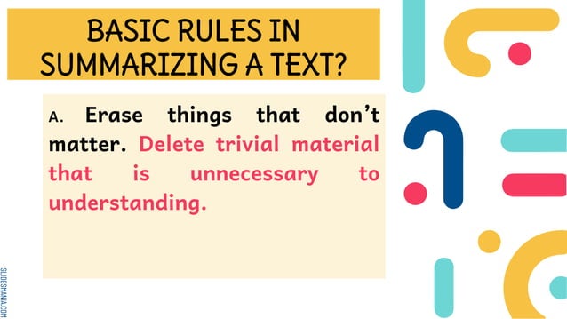 Techniques in Summarizing.pptx