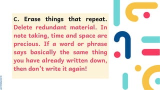 Techniques in Summarizing.pptx