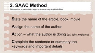 TECHNIQUES IN SUMMARIZING VARIETY OF TEXT STRUCTURE.pptx