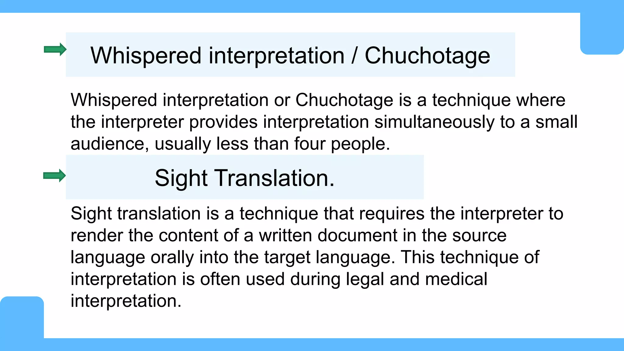 Techniques interpreting.pptx Techniques interpreting.pptx