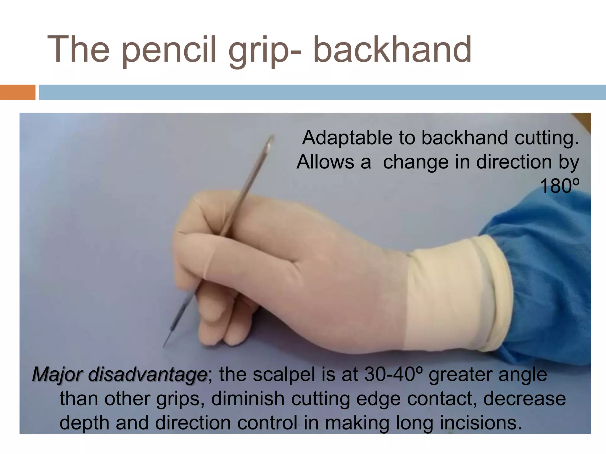 Techniques in the use of surgical tools | PPTX