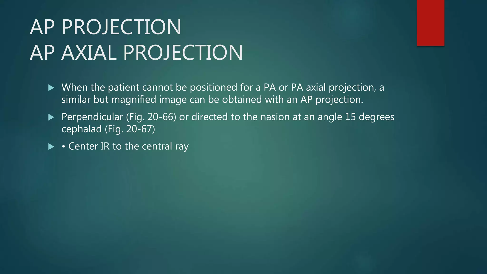Technique skull x ray | PPTX