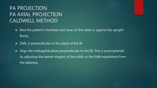 Technique skull x ray | PPTX