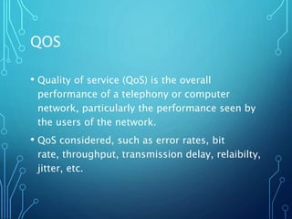 Techniques of achieving google quality of service | PPTX