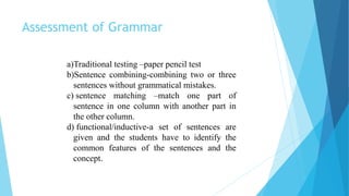 Techniques of assessment [autosaved] | PPT