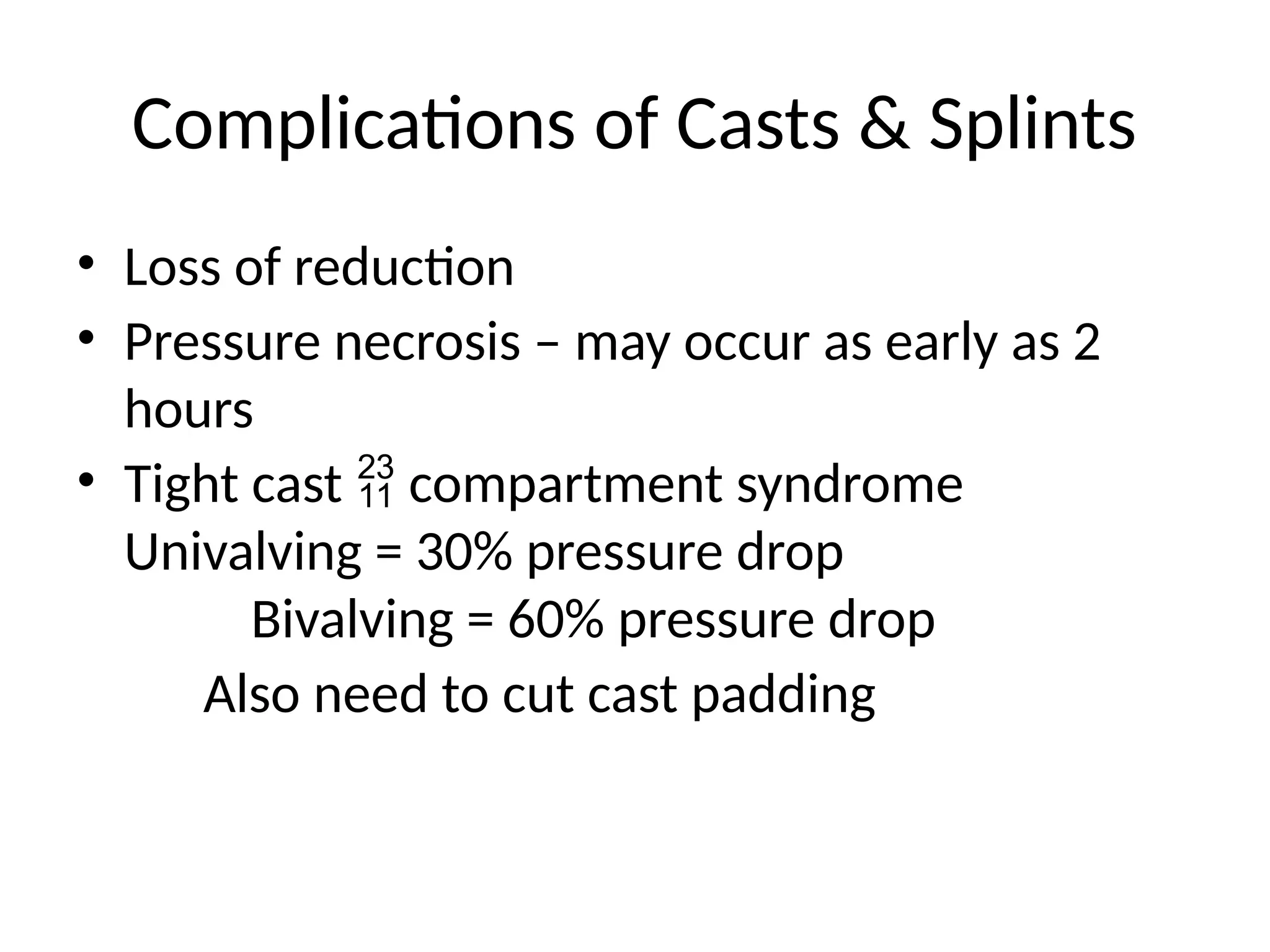 techniques of cast application and cast complications.pptx