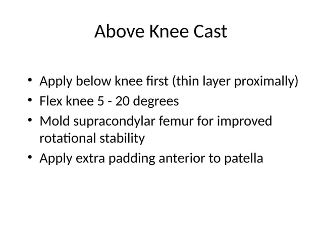 techniques of cast application and cast complications.pptx