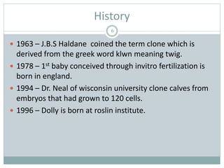Techniques of cell cloning | PPTX