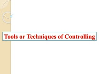 Techniques of controlling | PPTX