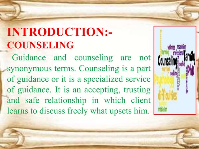 Different type of TECHNIQUES OF COUNSELING.pptx