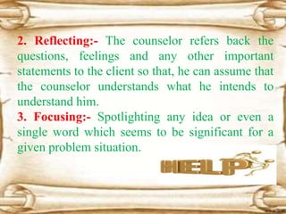 Different type of TECHNIQUES OF COUNSELING.pptx