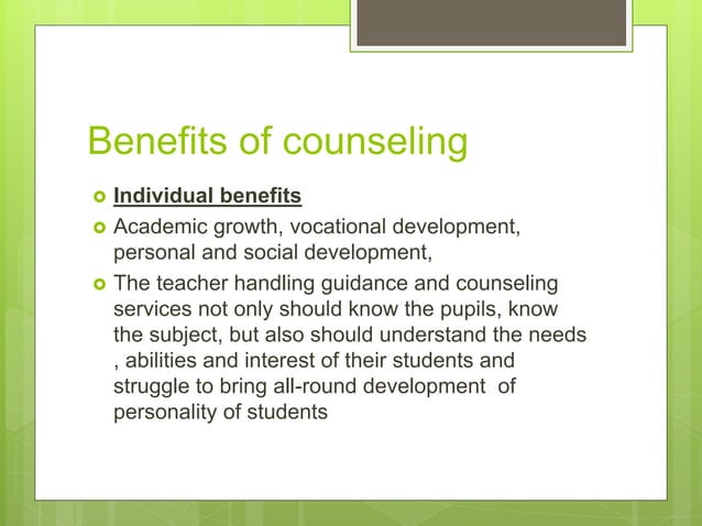 techniques of counselling.ppt | Medical Health
