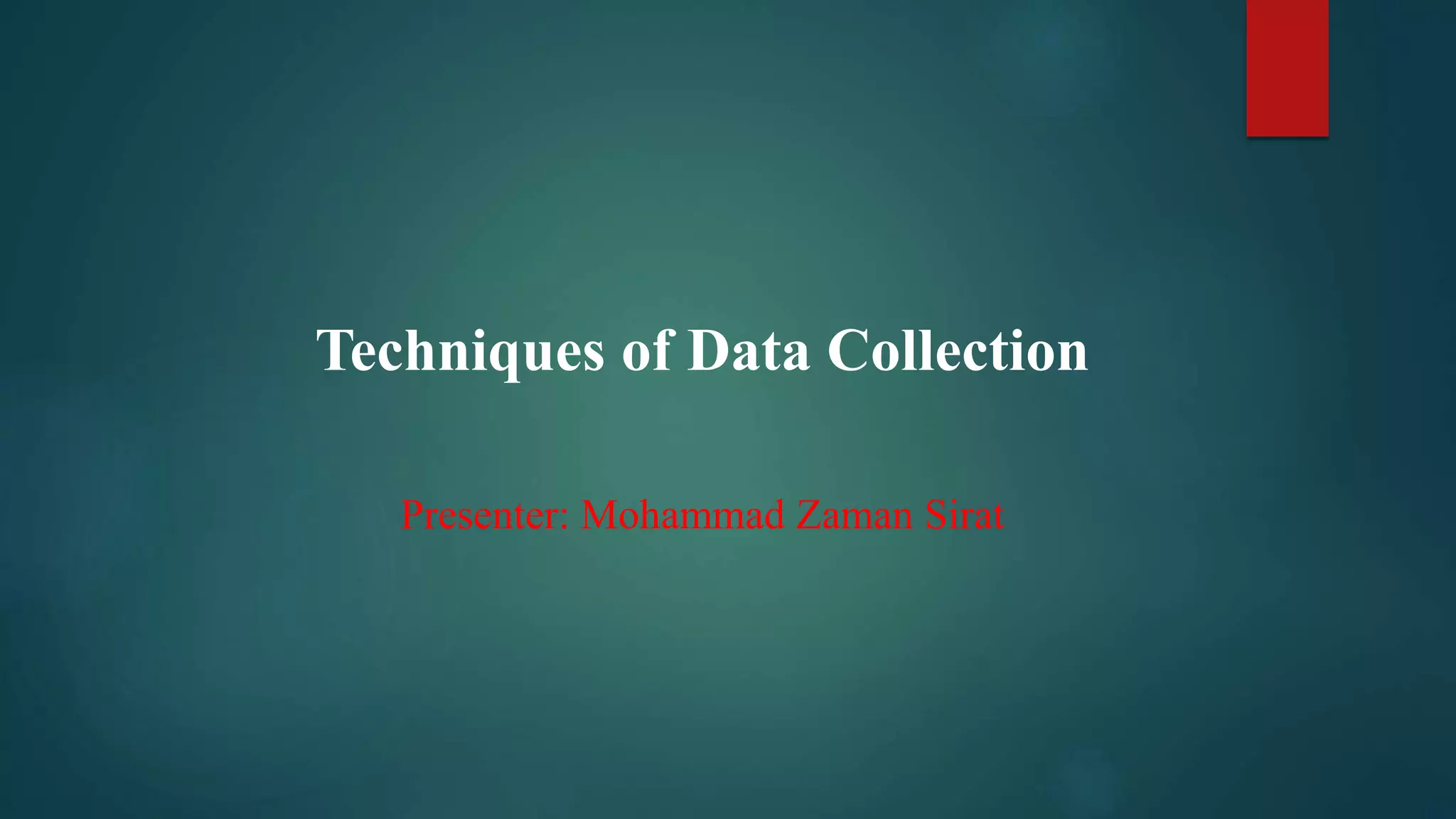 Techniques of Data Collection.pptx