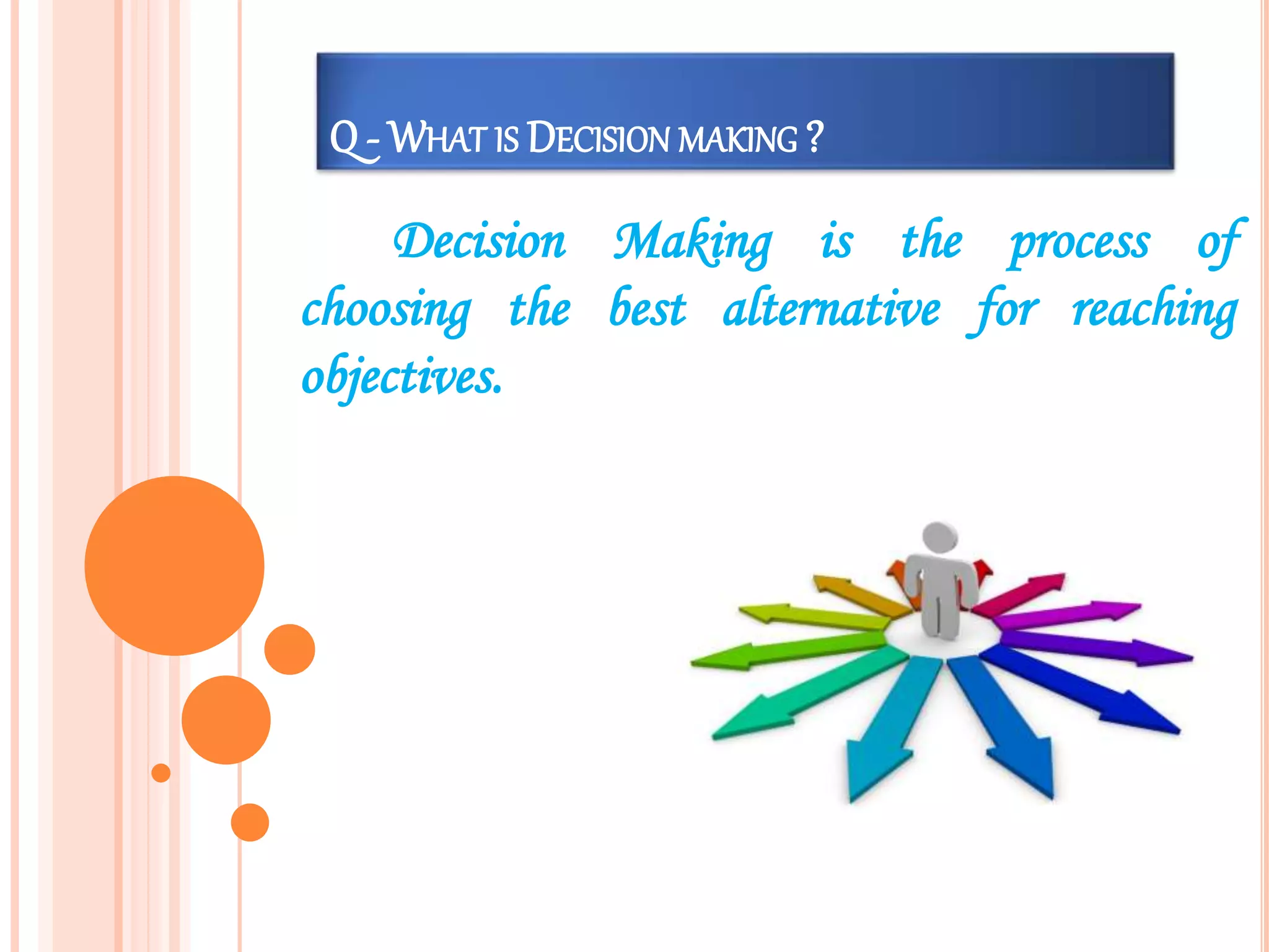 Techniques of Decision Making | PPTX