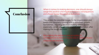 Techniques of decision making process | PDF