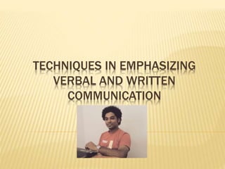 Techniques of emphasising-bc | PPT