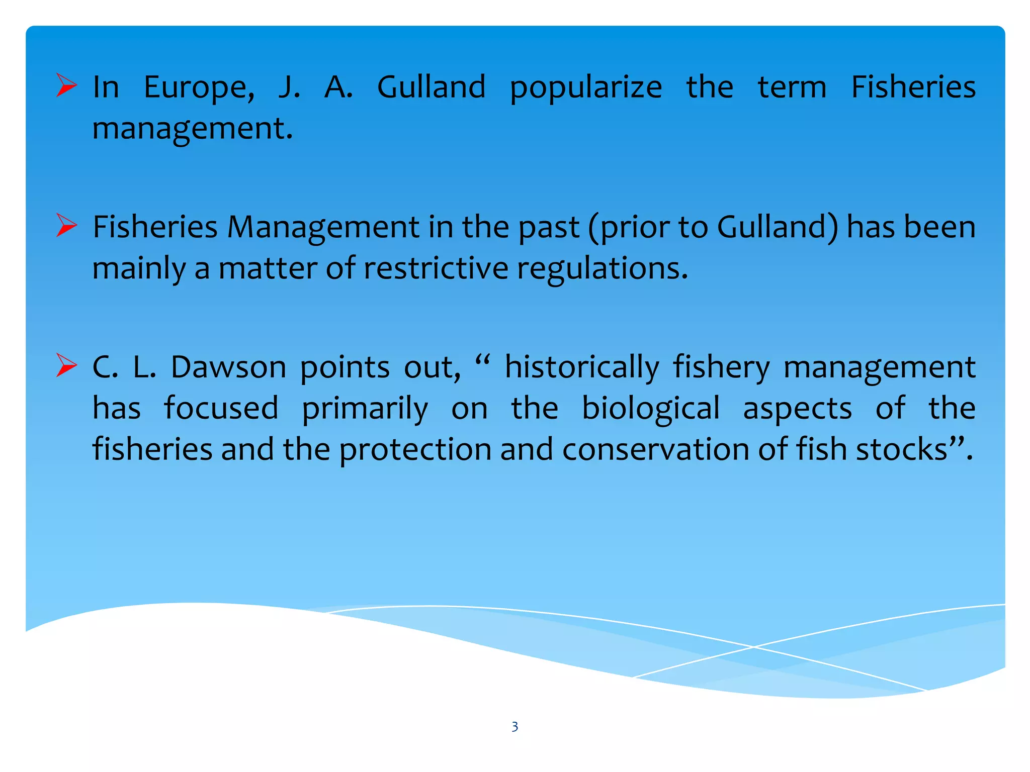 Techniques of fisheries management sudip | PPTX