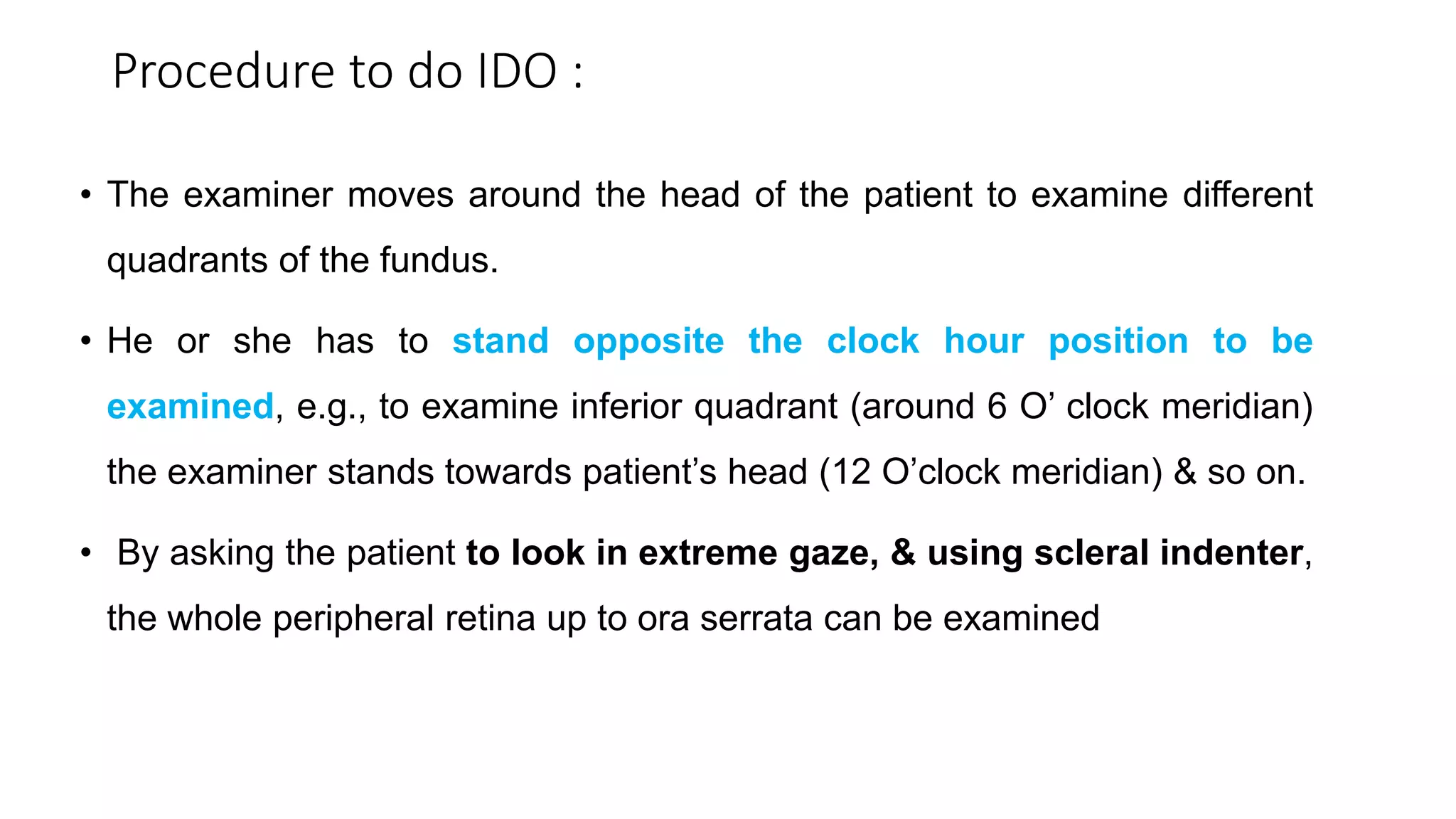 Techniques of fundus | PPTX
