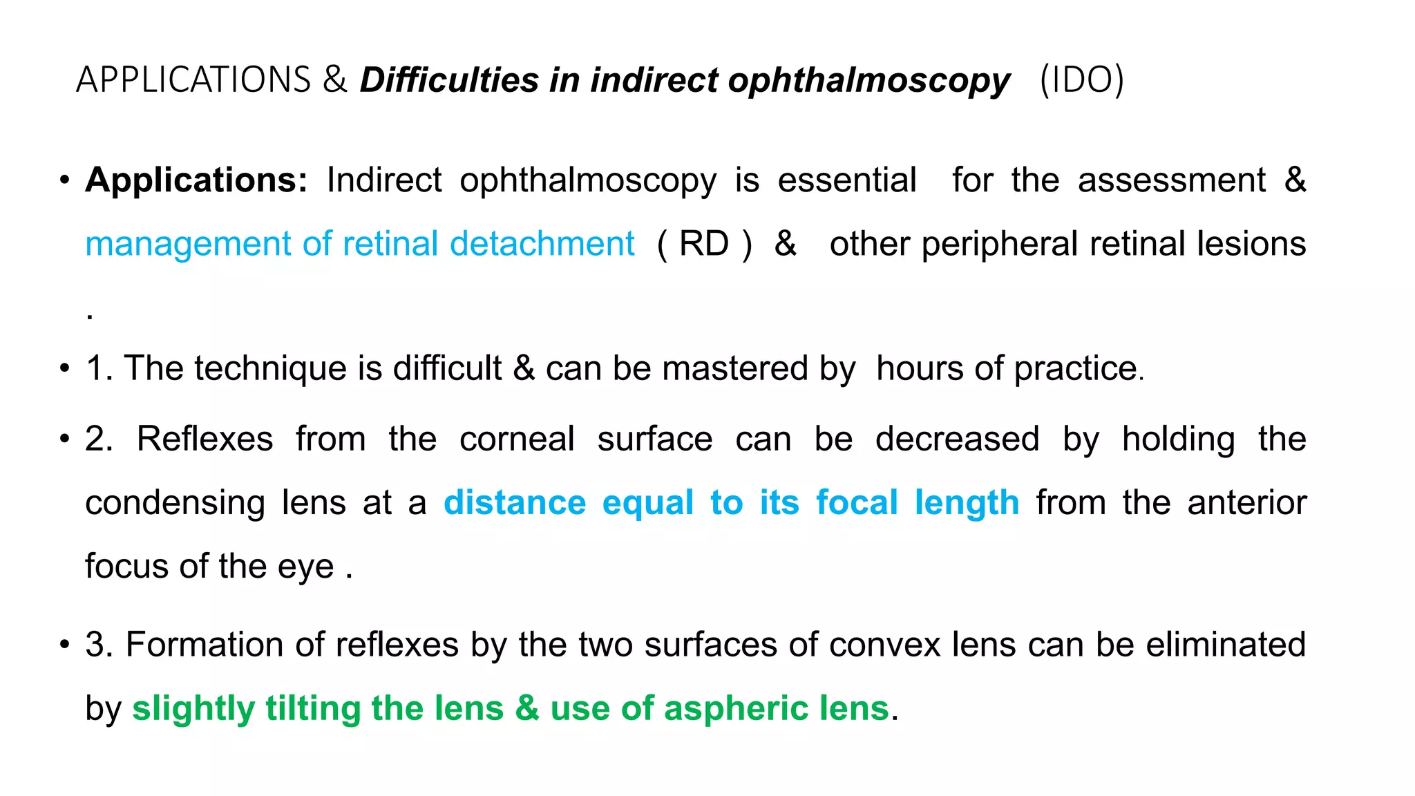 Techniques of fundus | PPTX