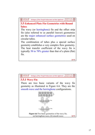 Techniques of heat transfer enhancement and their application chapter 6 ...