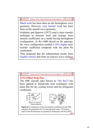 Techniques of heat transfer enhancement and their application chapter 6 ...