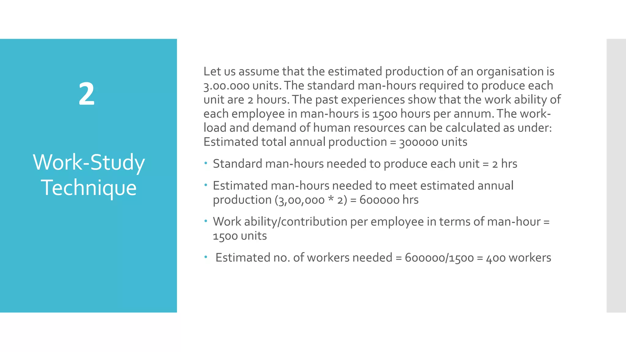 Techniques of hr demand forecasting | PPTX
