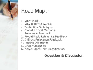 Techniques of information retrieval | PPTX