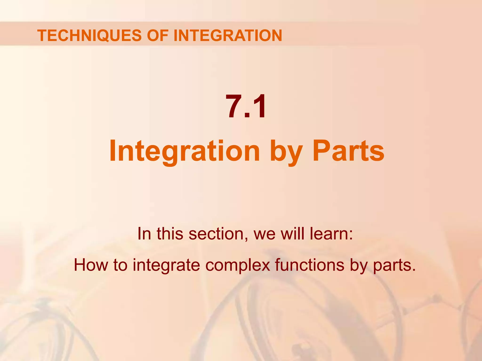 Techniques of Integration ppt.ppt