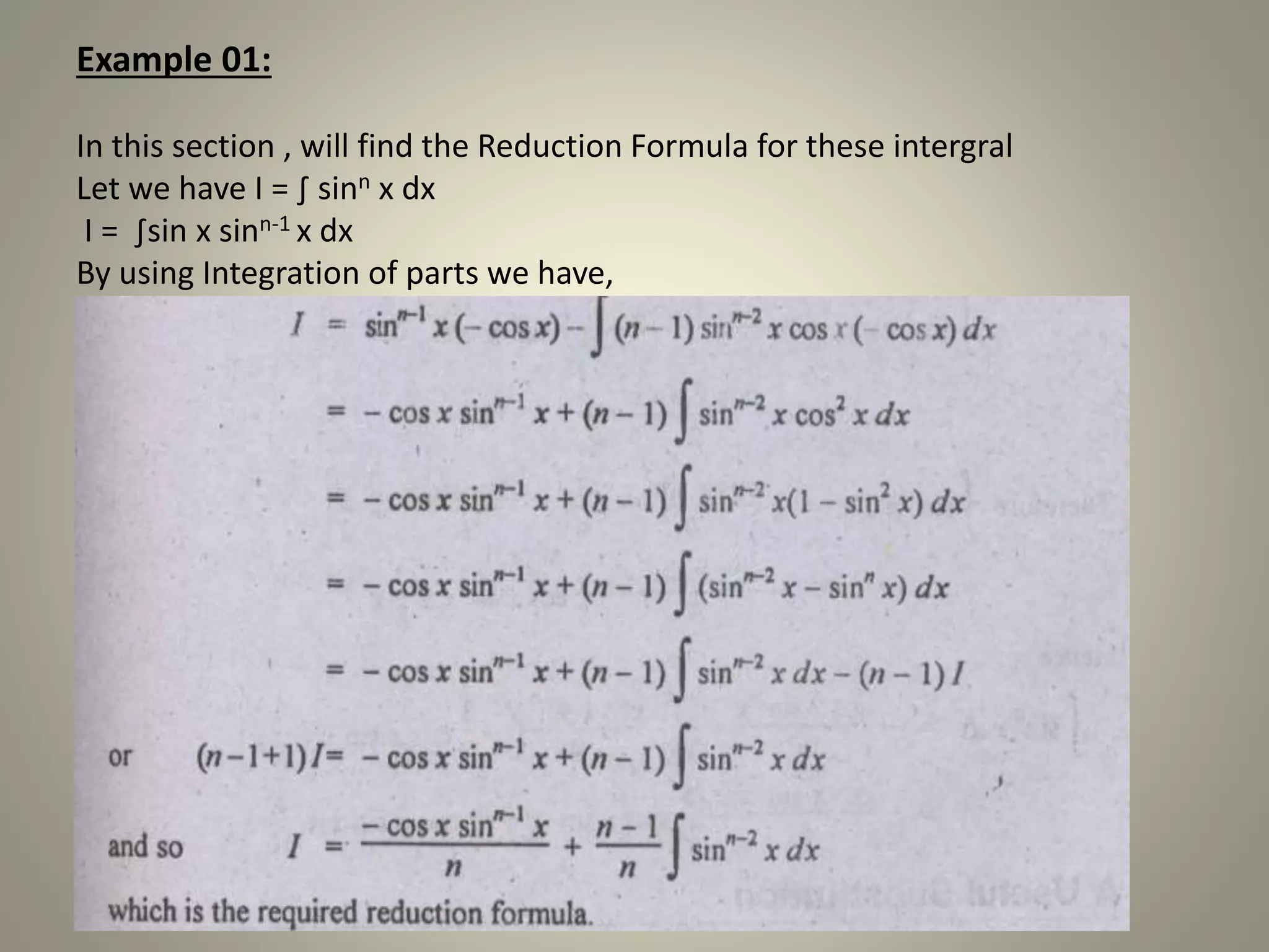 Techniques of intergration | PPTX | Physics | Science