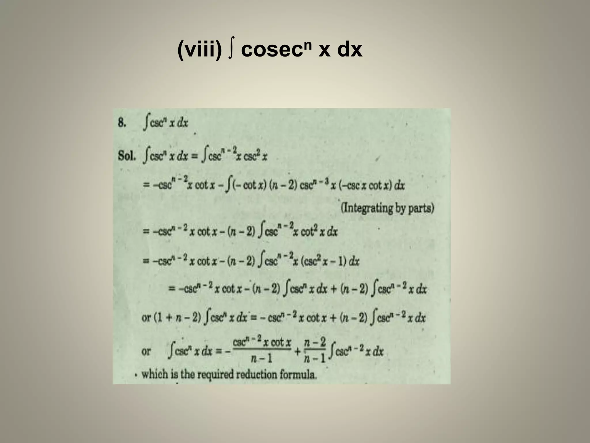 Techniques of intergration | PPTX | Physics | Science