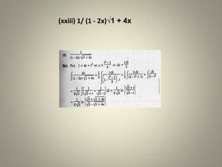 Techniques of intergration | PPTX | Physics | Science