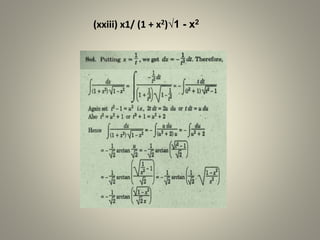 Techniques of intergration | PPTX | Physics | Science