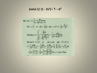 Techniques of intergration | PPTX | Physics | Science