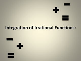 Techniques of intergration | PPTX | Physics | Science