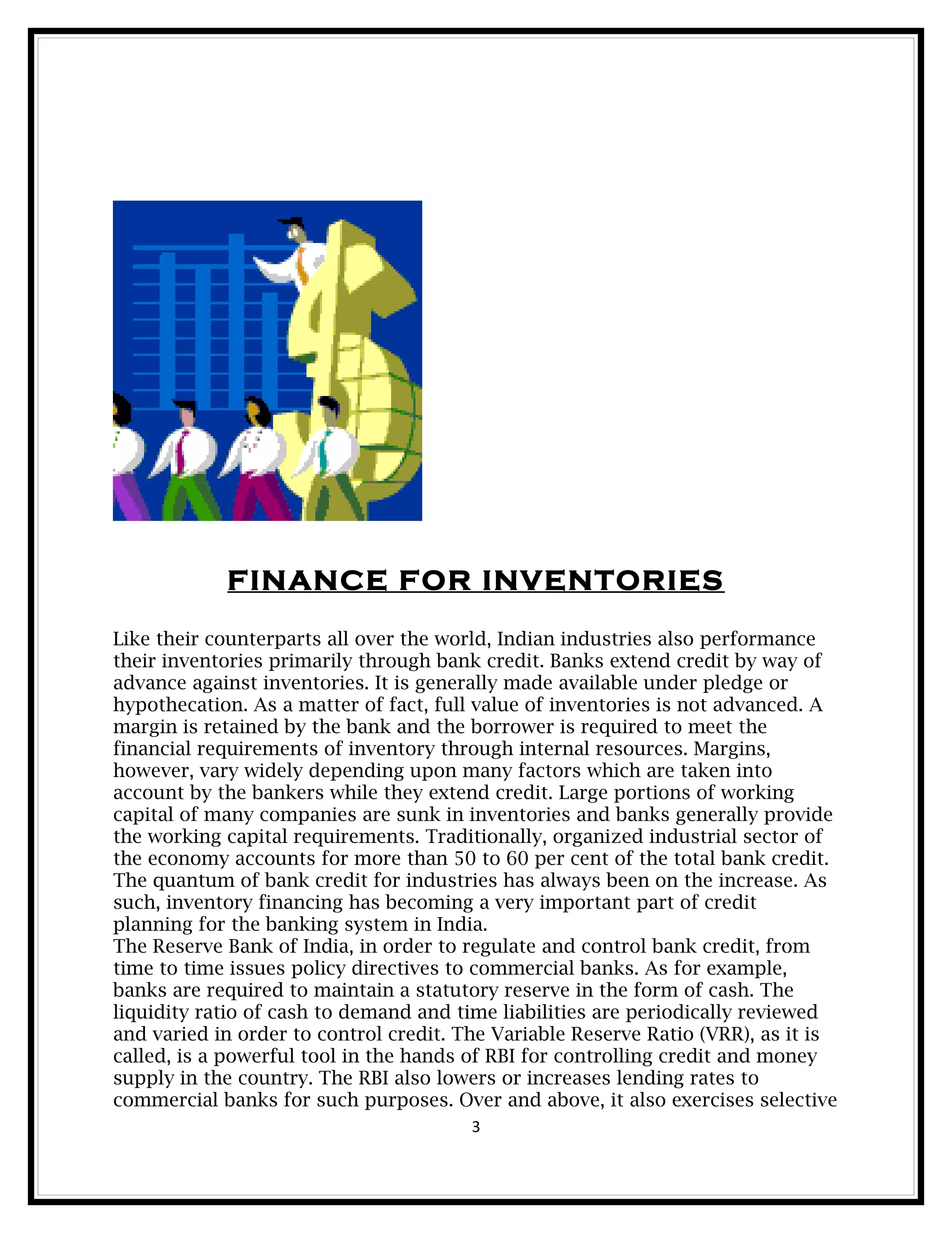 Techniques of inventory control | DOC