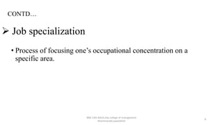 Techniques of job design | PPTX