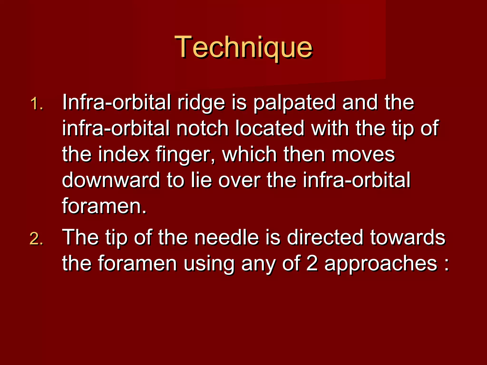Techniques of Local Anesthesia | PPT