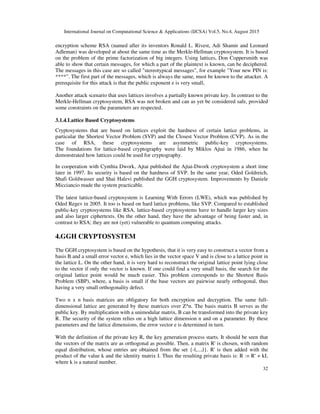 Techniques of lattice based | PDF