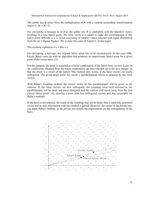 Techniques of lattice based | PDF