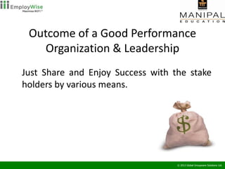 Techniques of leadership to create high performance organization | PDF