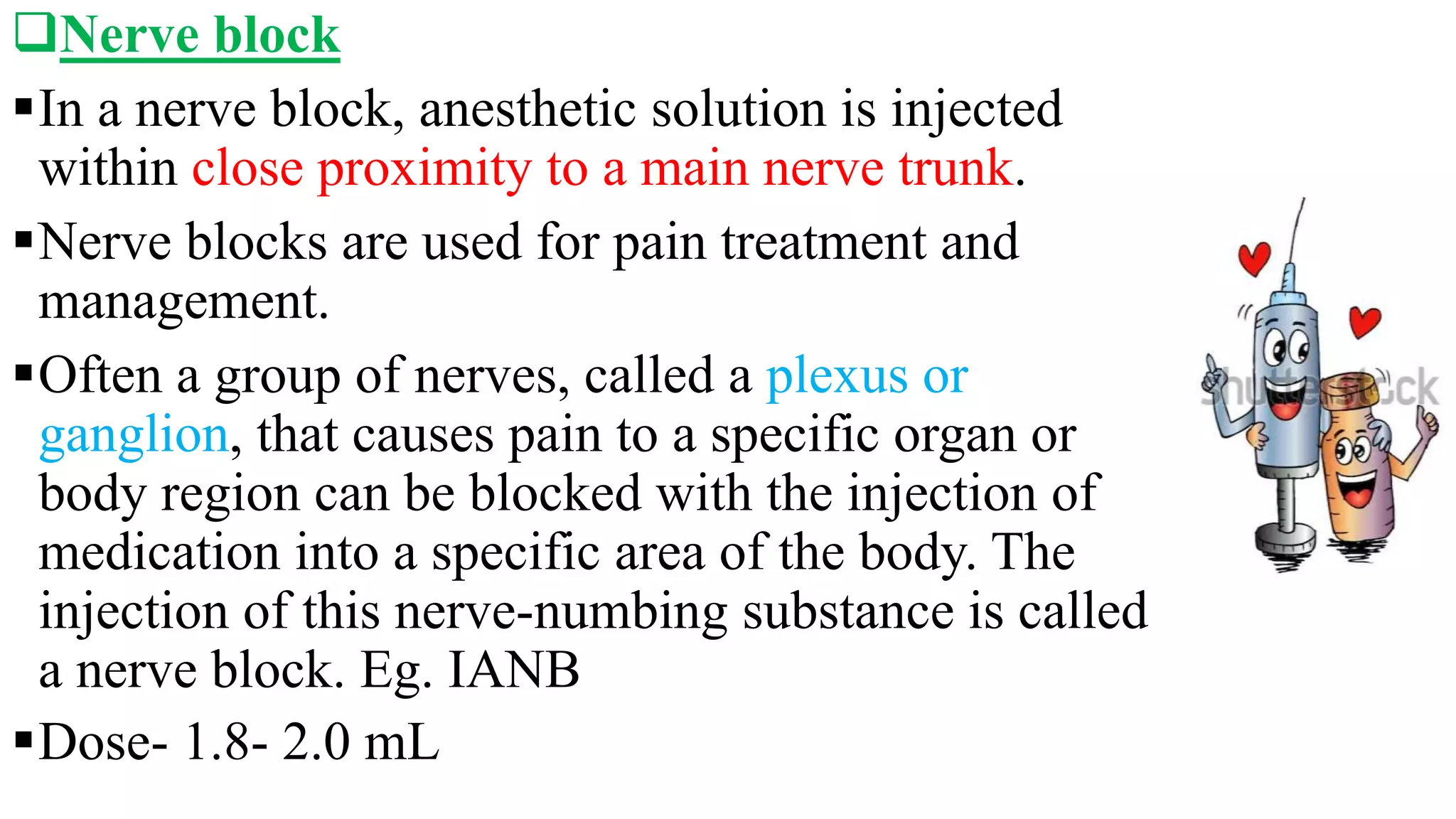 Techniques of local anaesthesia | PPTX