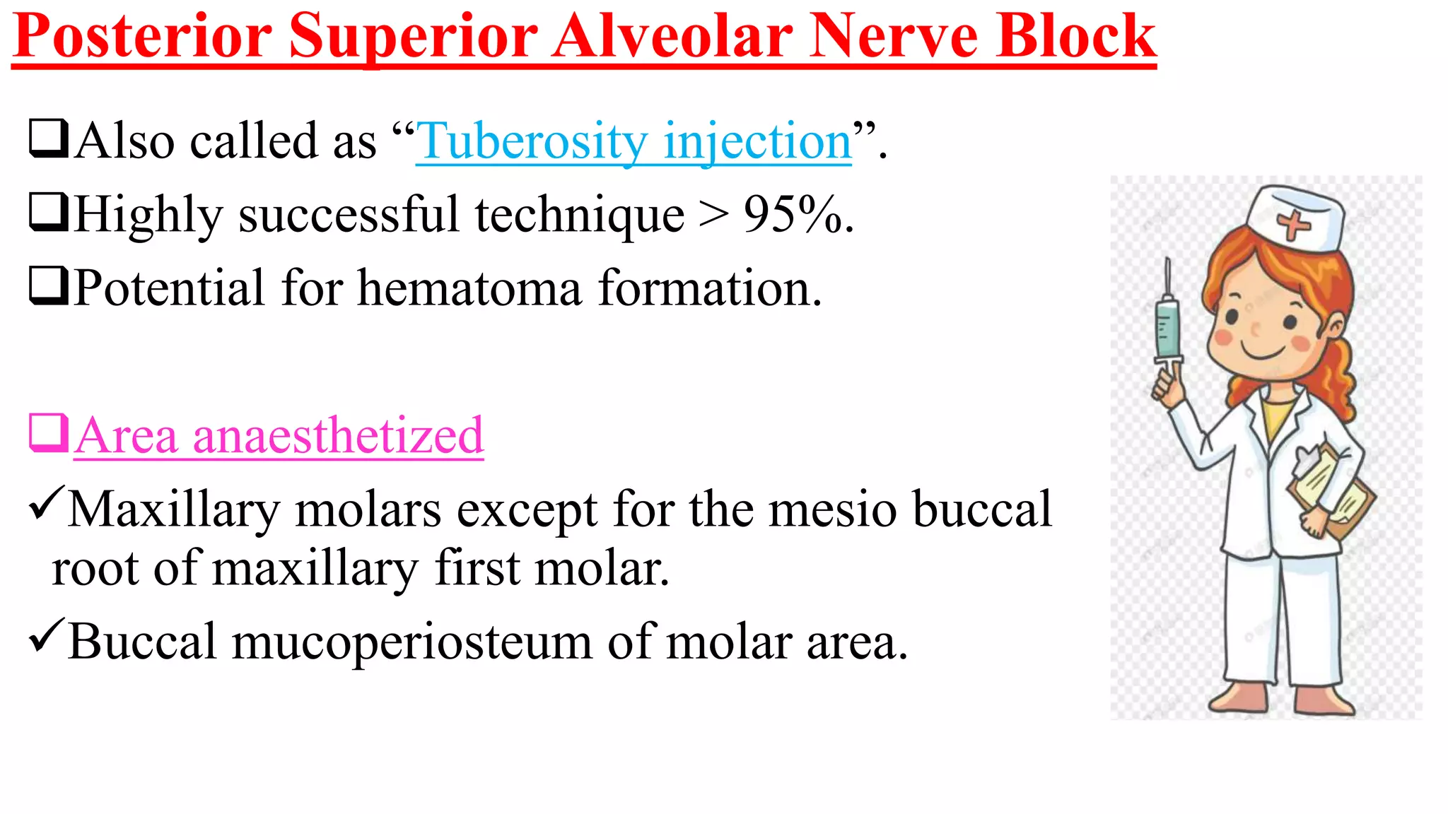 Techniques of local anaesthesia | PPTX