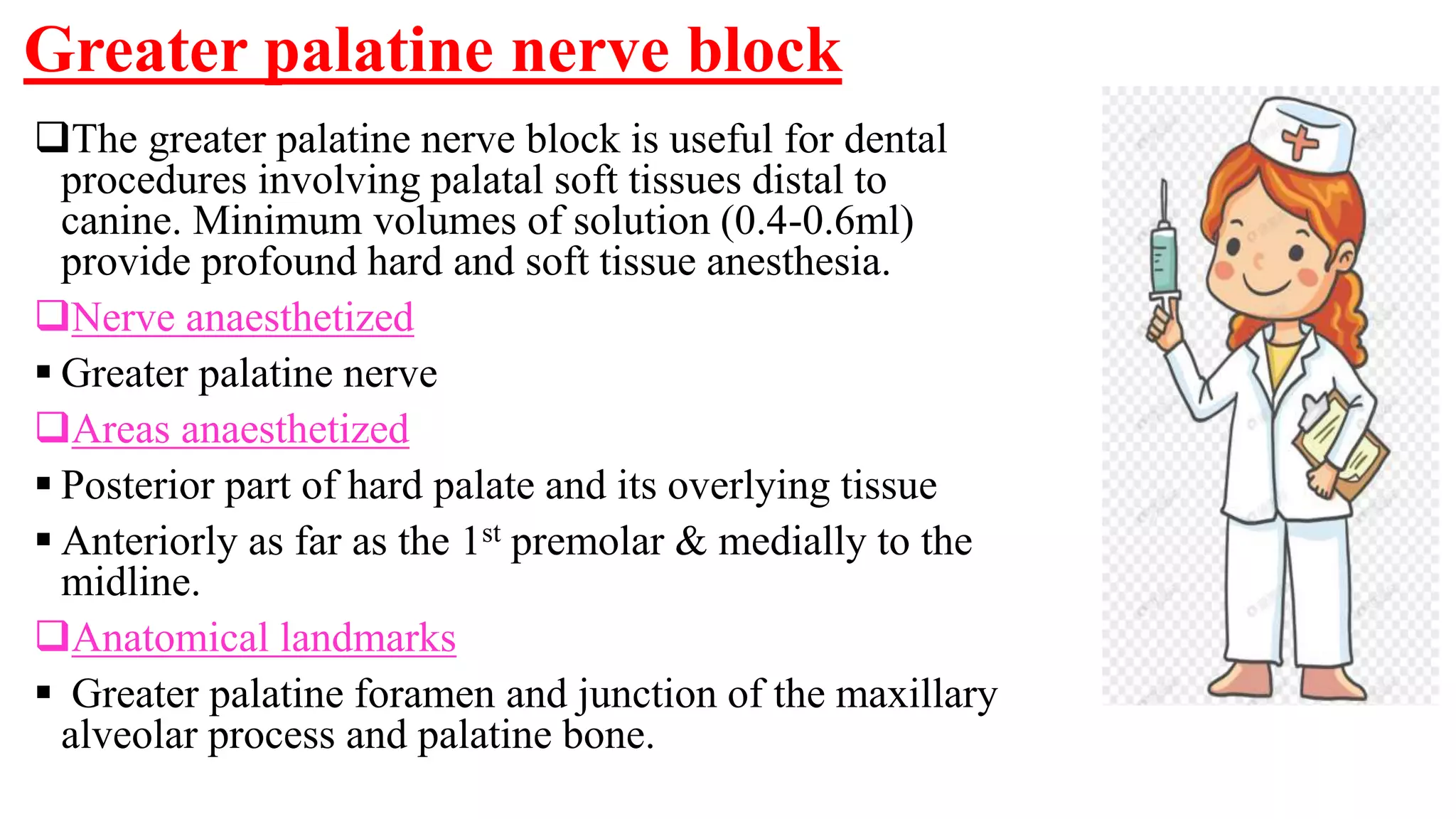 Techniques of local anaesthesia | PPTX