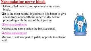 Techniques of local anaesthesia | PPTX